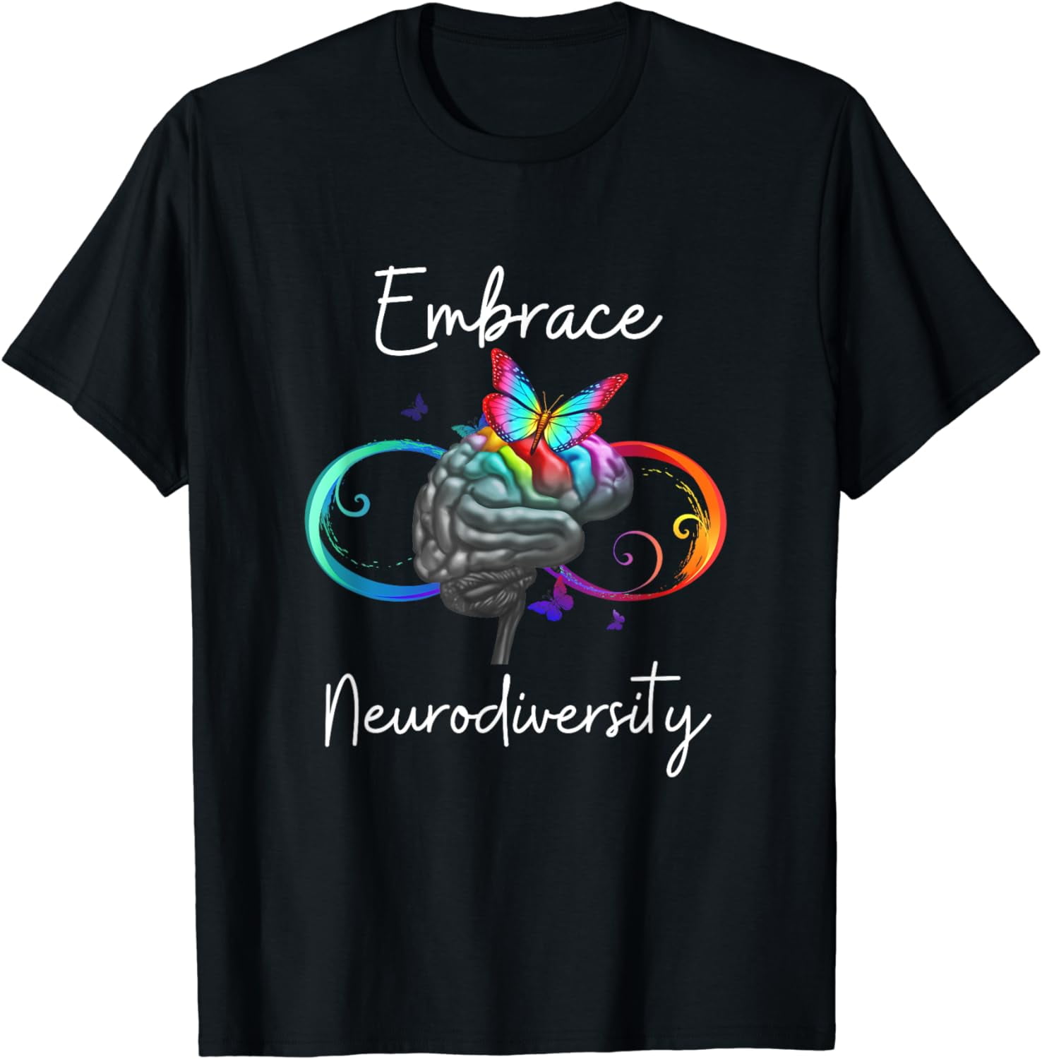Embrace Neurodiversity Awareness T-Shirt - Walmart.com