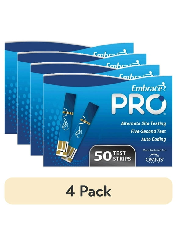 Embrace Blood Glucose Test Strips - Walmart.com