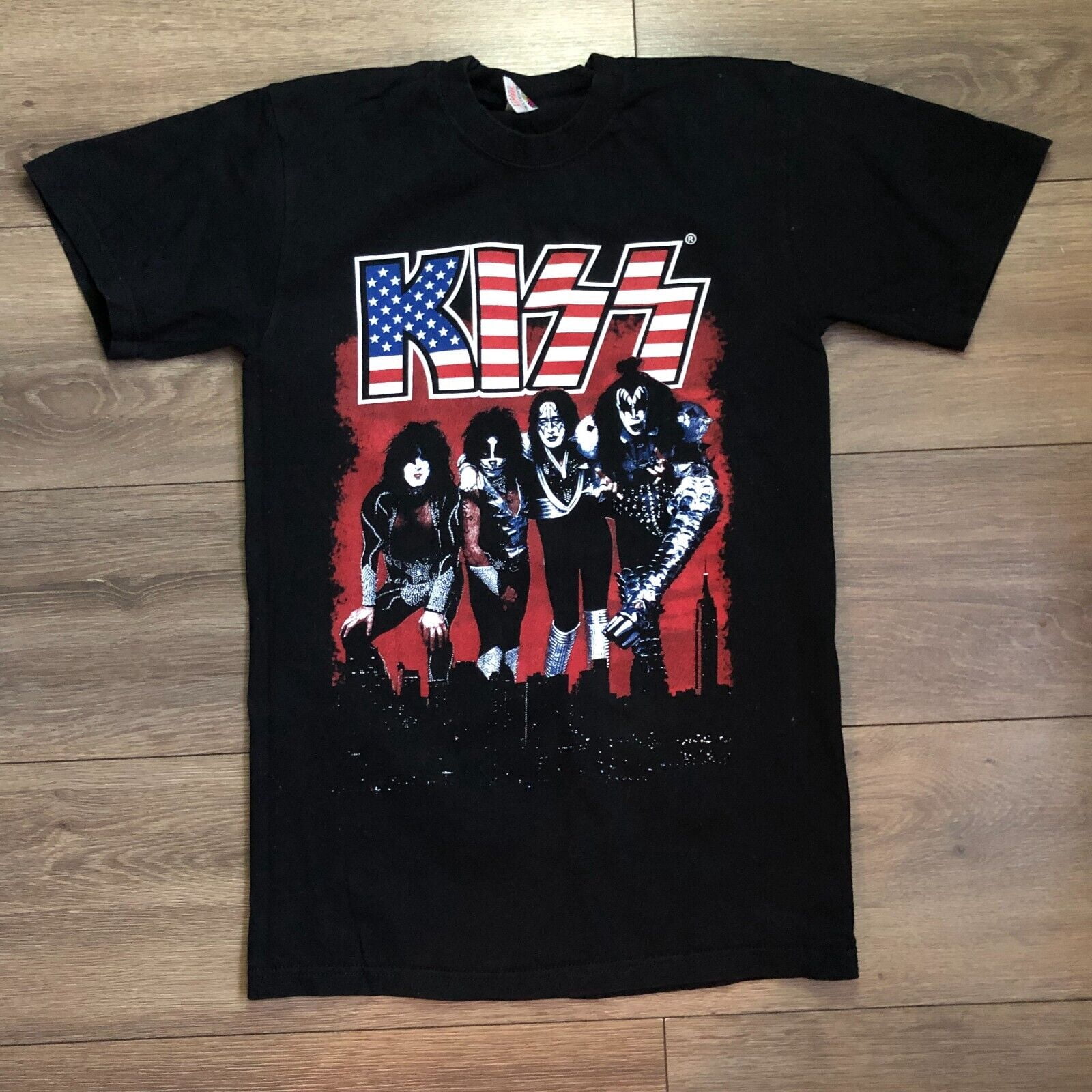 Embrace Rock Hard Metal Vibes with the Timeless Kiss Band Logo Tee for ...