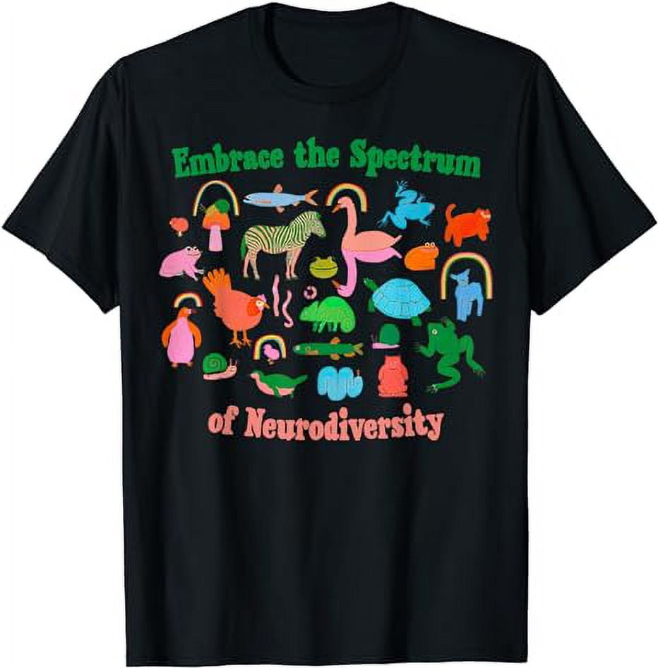 Embrace The Spectrum Of Neuro-divergent Autism SLP T-Shirt - Walmart.com