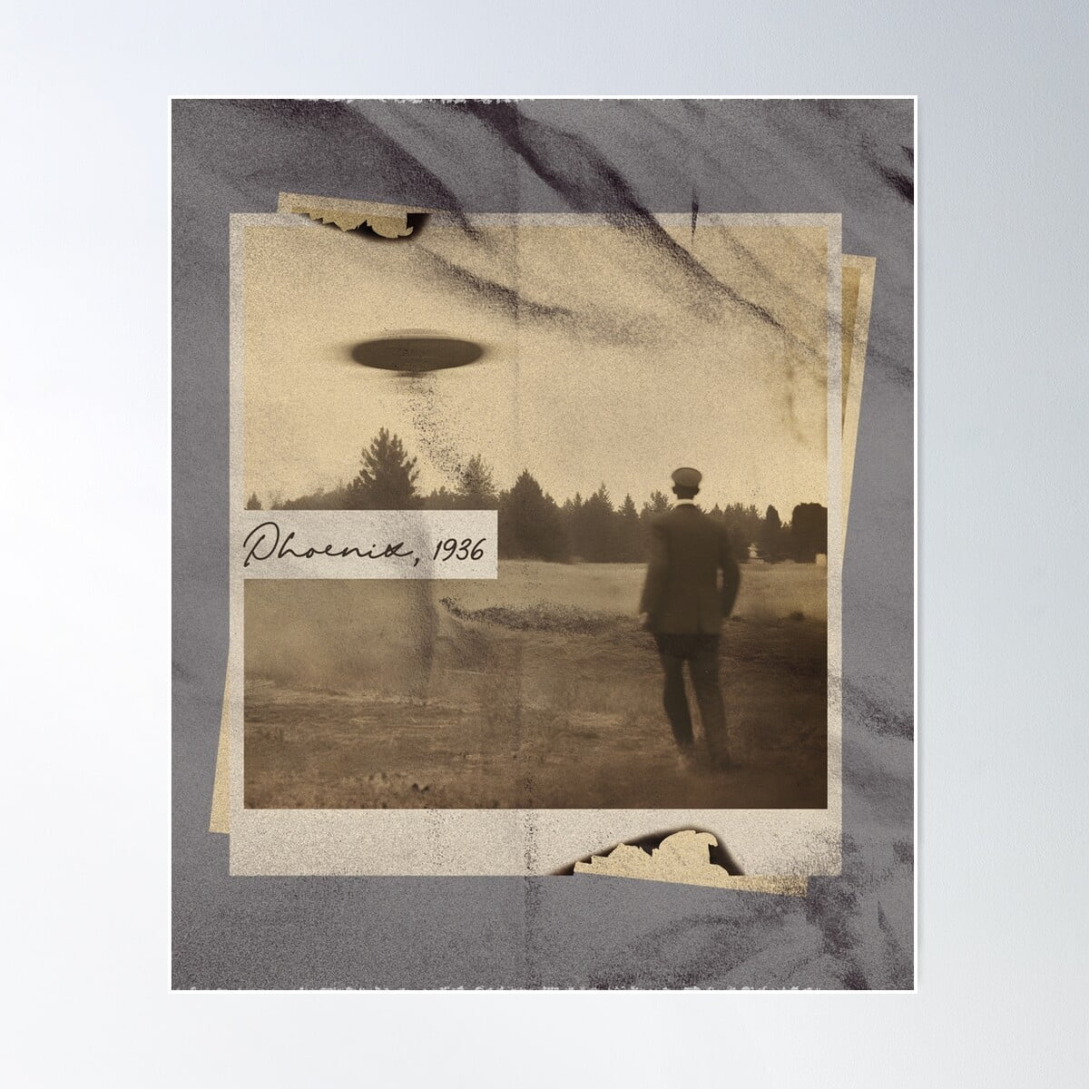 Embrace The Uap Enigma Poster Wall Art, Modern Wall Decor For Living ...