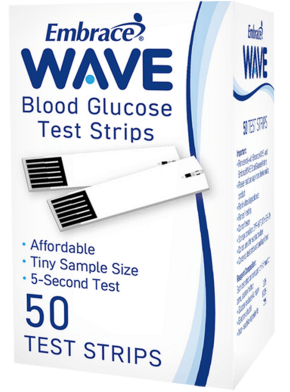 Embrace Blood Glucose Test Strips - Walmart.com