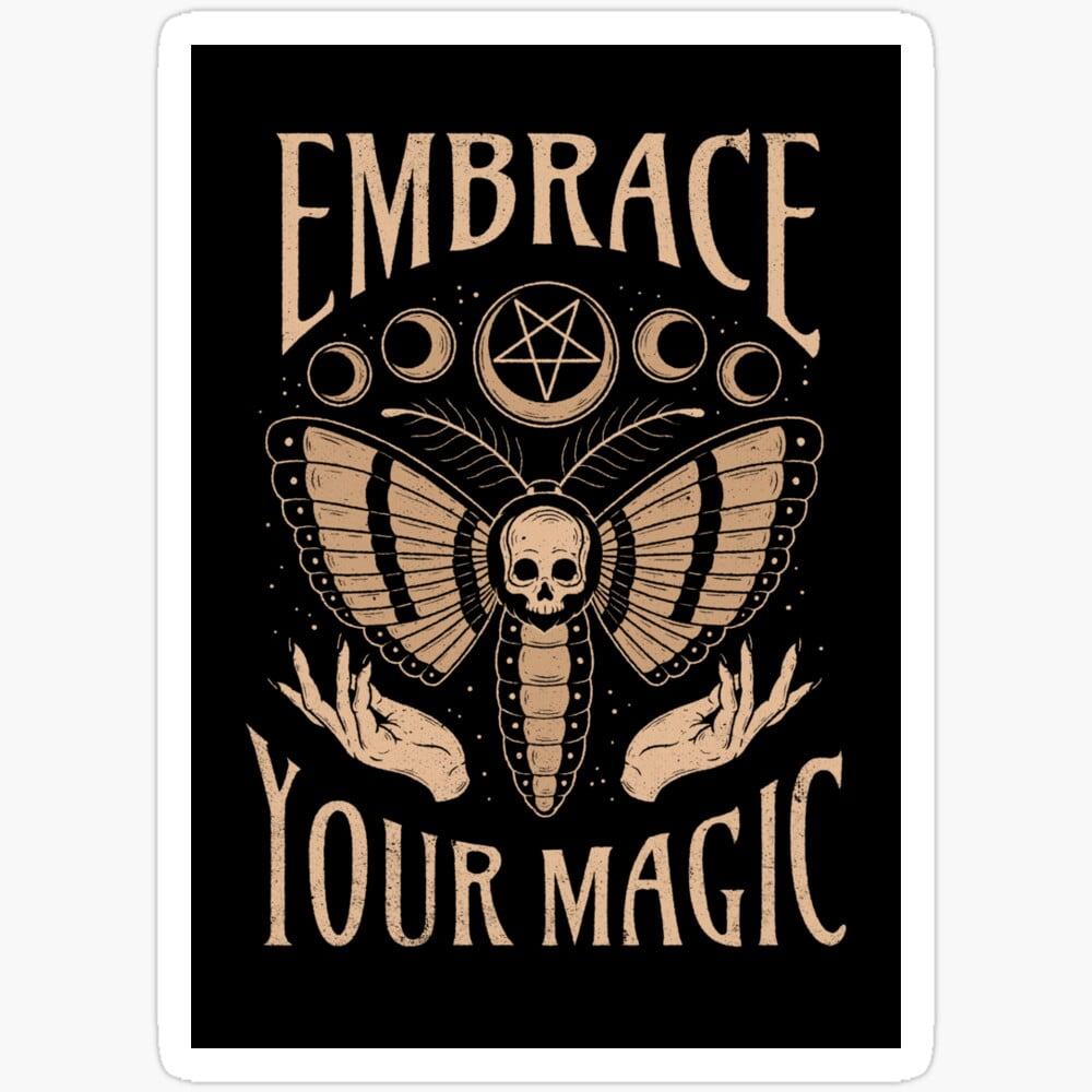 Embrace Your Magic Sticker Phone Decal Water Bottle Stickers Car Decals ...