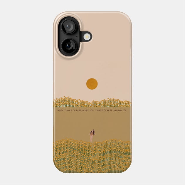 Embrace the Change Simple Motivational Growth Slogan Case for iPhone 11 ...