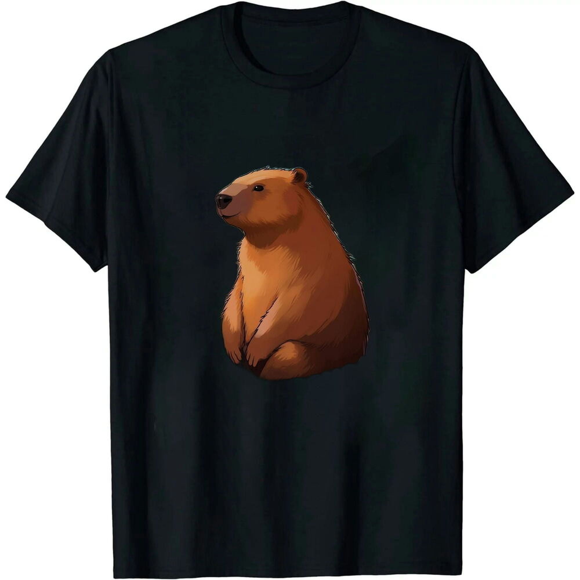 Embrace the Gentle Giant: GusseaK Capybara Respect Tee - Spread Love ...