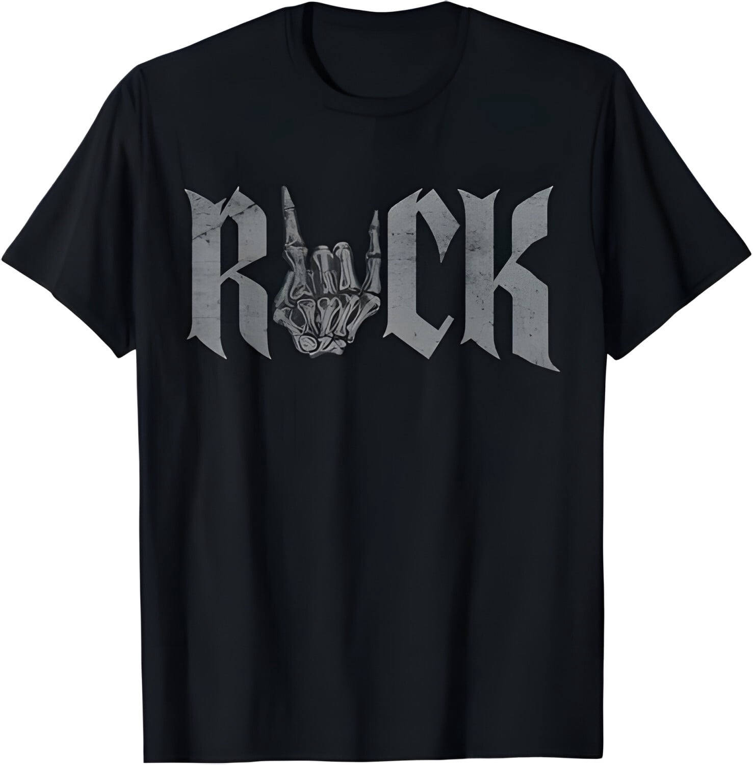 Embrace your inner rock star with this rock on shirt featuring a ...