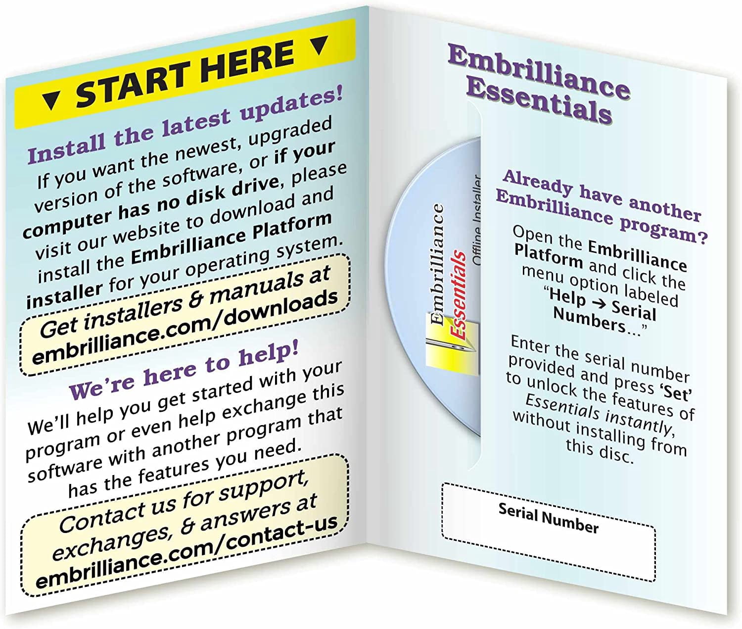 Embrilliance Essentials Embroidery Software (BB-ESS10) - Walmart.com