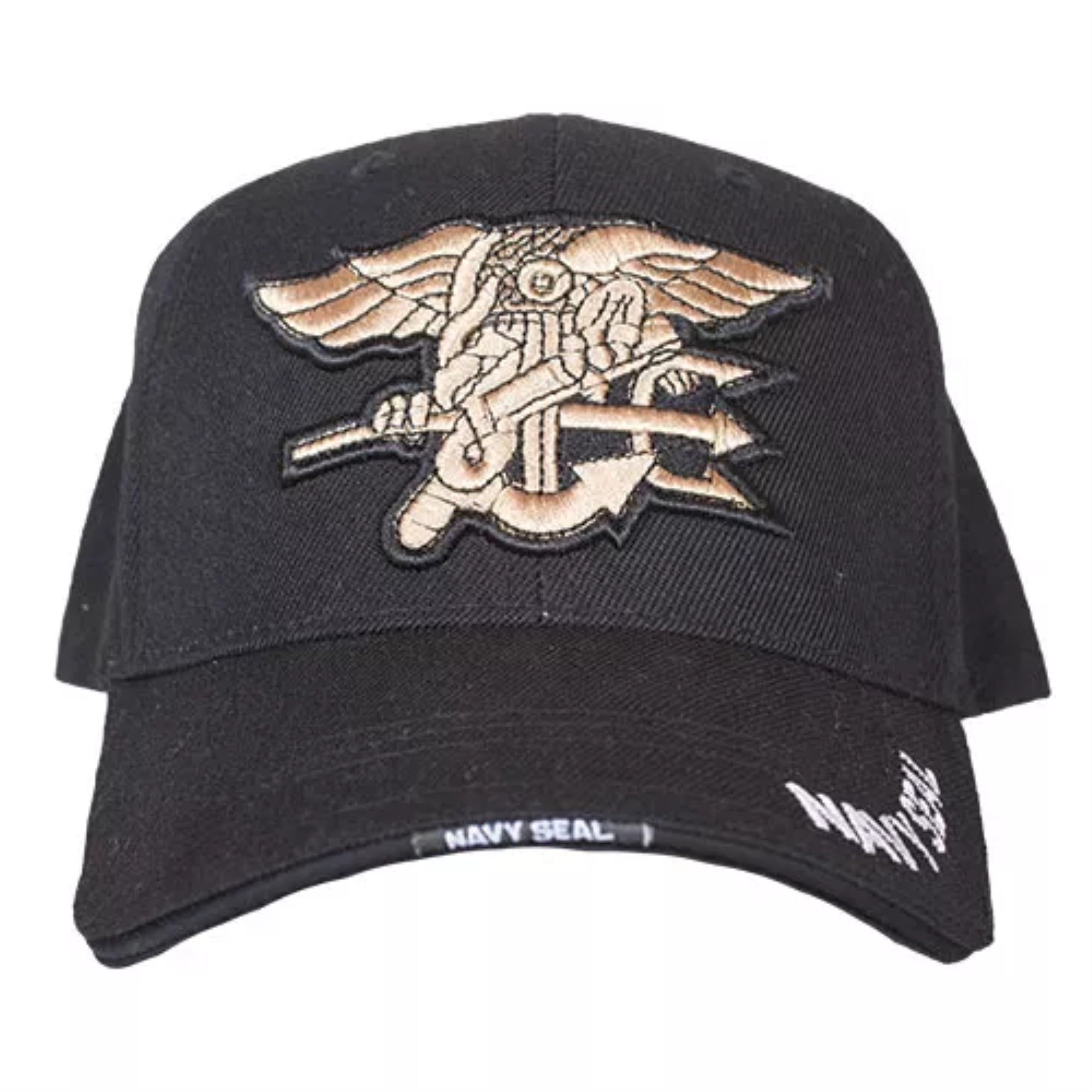 Fox Outdoor 78-4141 Navy Seals HD Division Embroidered Ball Cap, Black ...