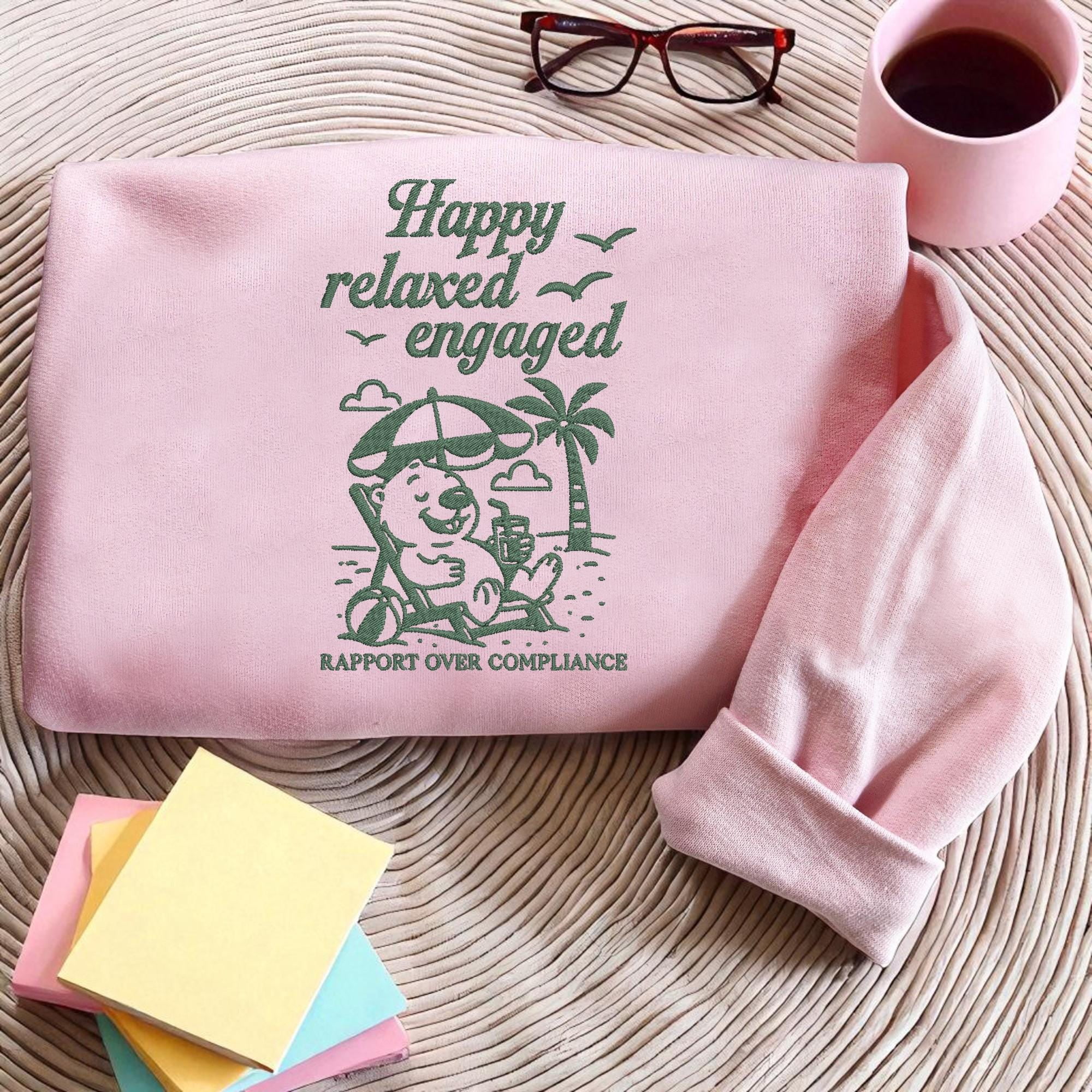 Embroidered Behavior Analyst Shirt, Behavior Therapist Sweatshirt, Gift ...