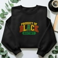 Embroidered Black History Month Sweatshirt, Melanin Sweatshirt, Black ...