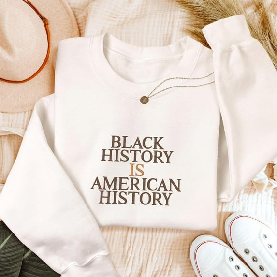 Embroidered Black History Sweatshirt, Melanin Pride Shirt, African ...