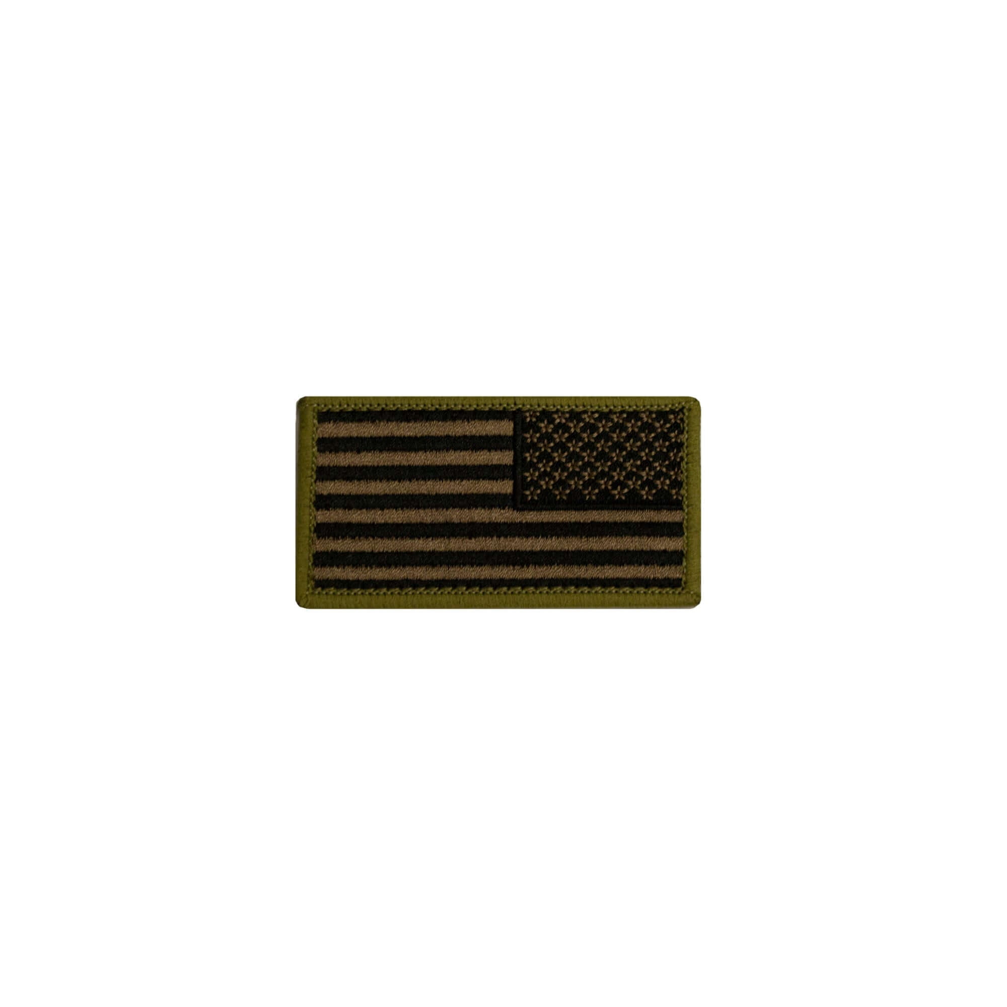 Embroidered Black and Tan Reverse United States Flag Patch - Walmart.com