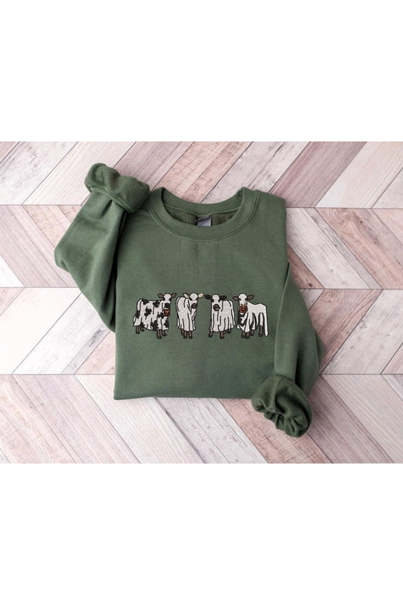 Cow Sweatshirts