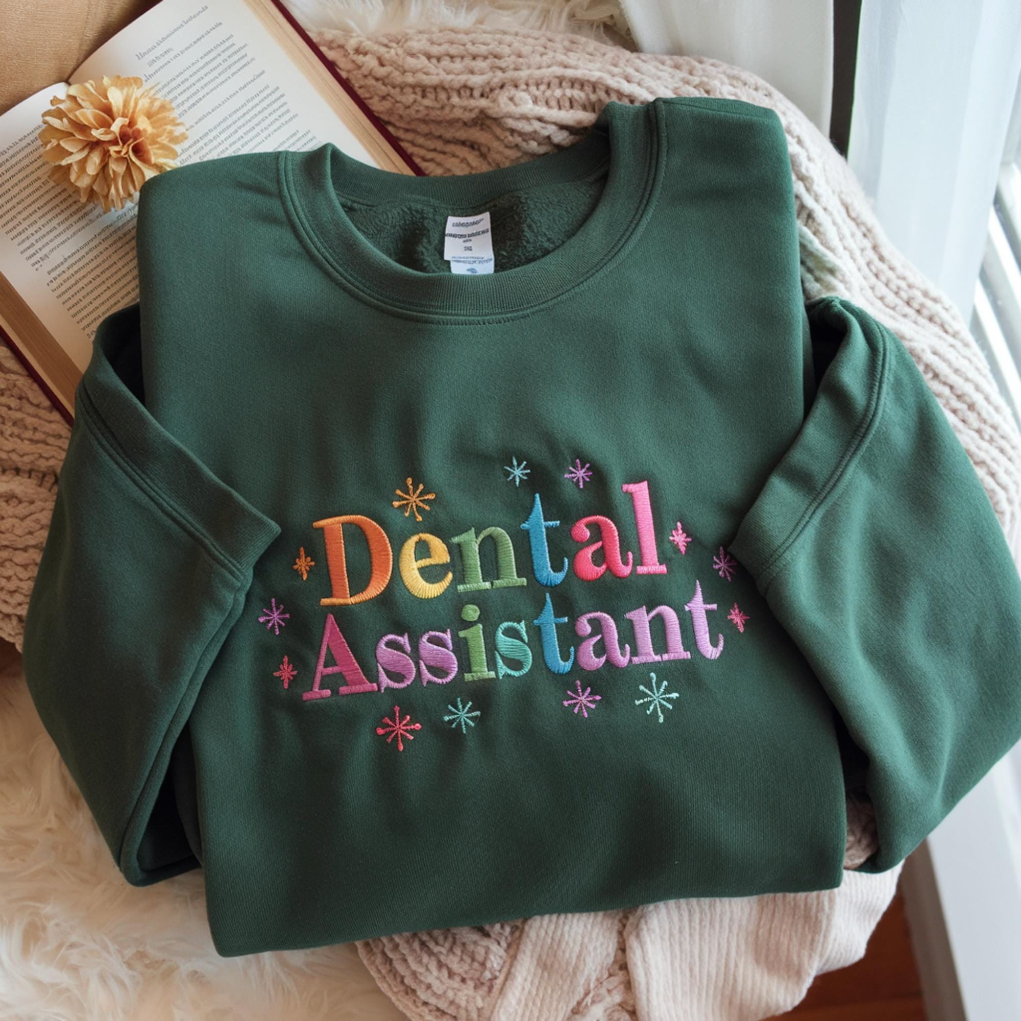 Embroidered Dental Assistant Shirt, Gift For Assistant, Dental Gifts ...