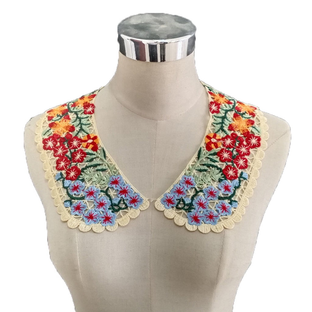 Embroidered Flower Appliques for Wedding Dress Evening Gown Sewing ...