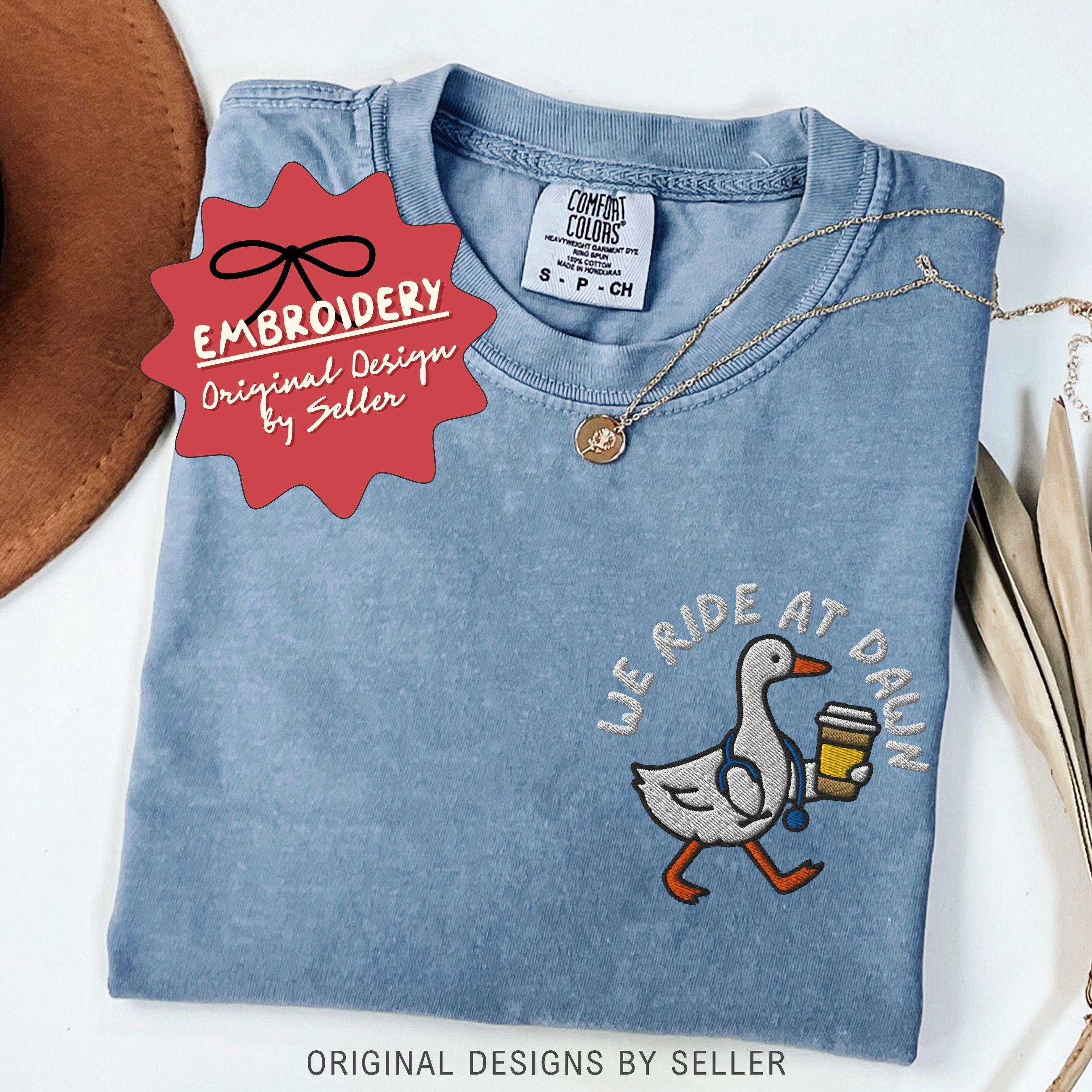 Embroidered Funny Goose Nurse Shirt, Doctor Shirt, Vet Shirt, NP Shirt ...