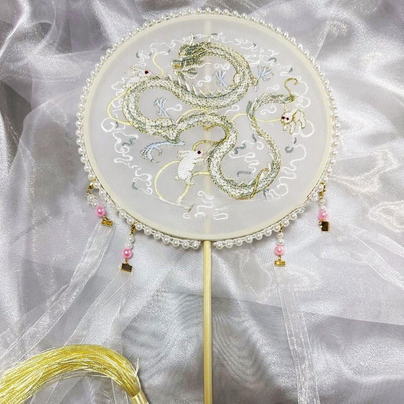 Embroidered Group Fans Classical Group Fans Scenic Spots Hanfu ...