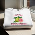 Embroidered Guavas Tropical Sweetness Sweatshirt, Tropical Fruit Shirt ...