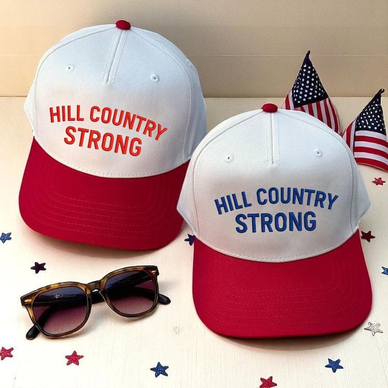 Embroidered Hill Country Strong Hat, Kerrville Strong Hill Country Hat ...