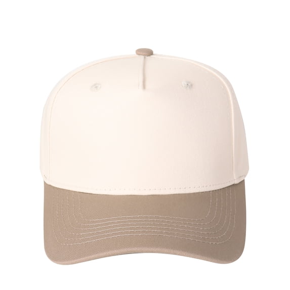 Embroidered Letter Color Block Trucker Hats 100% Cotton Adjustable ...