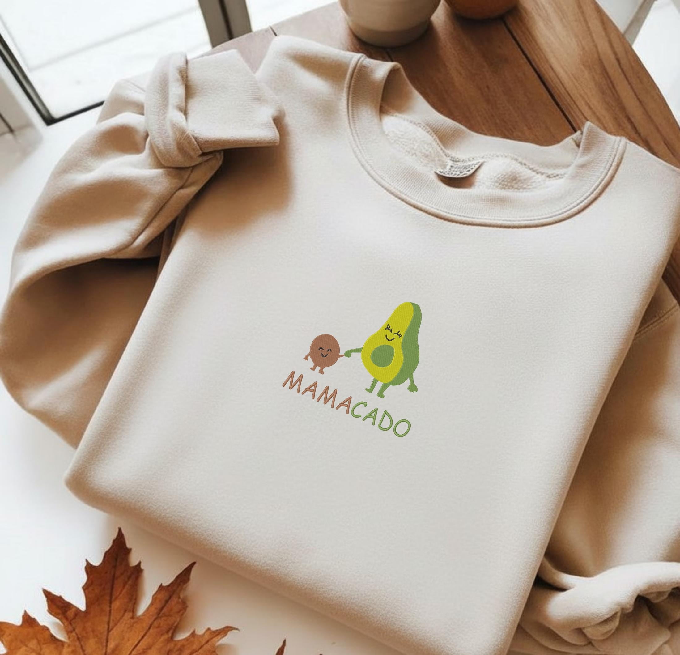 Embroidered Mamacado Shirt, Mamacado Avocado Tee, Mamacado Design ...