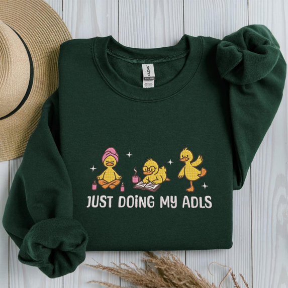 Embroidered OT Shirt for Occupational Therapist, ADL Silly Goose ...