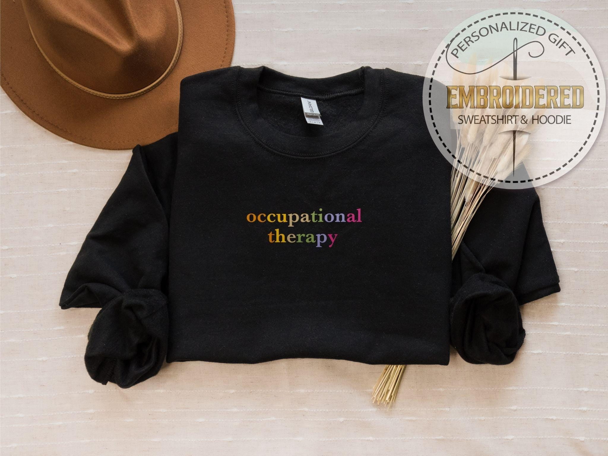 Embroidered Occupational Therapy Sweatshirt, Special Education ...