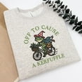 Embroidered Off to Cause a Kerfuffle Frog Tshirt, Funny Sayings ...