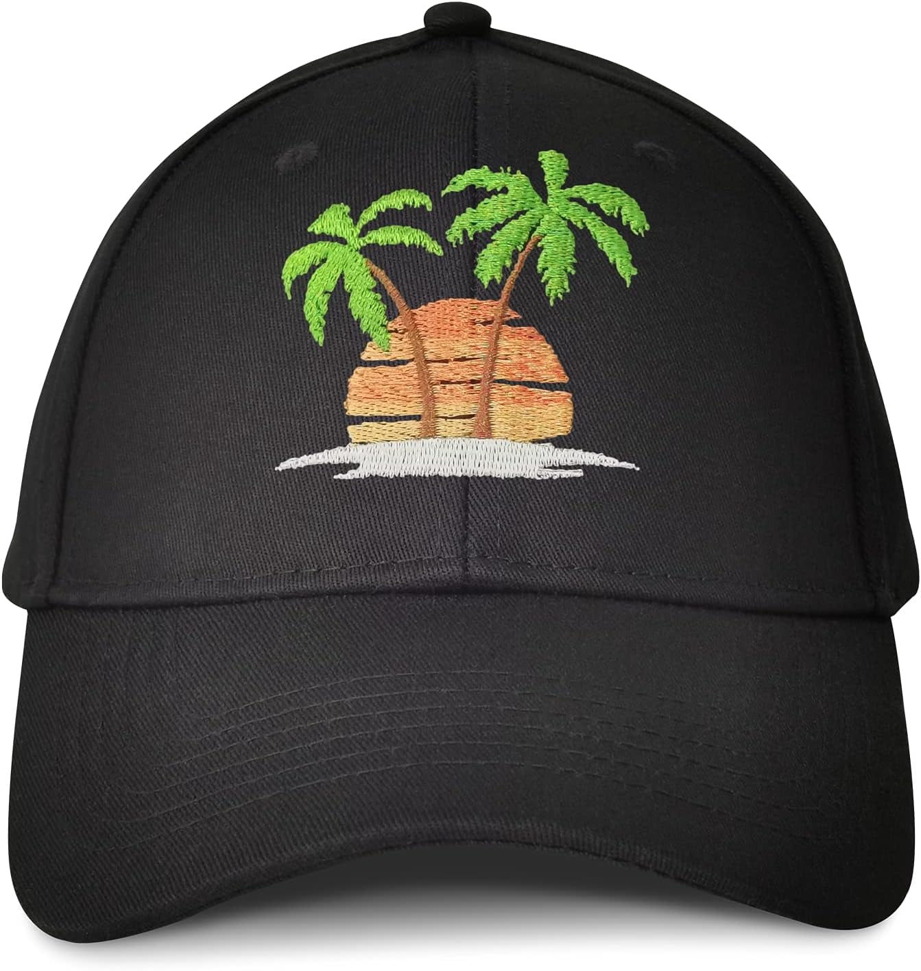 Embroidered Palm Tree Hats for Men Women - Walmart.com