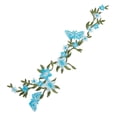 Embroidered Patch, Sew-On Applique, Loetky Flower Embroidered Applique ...