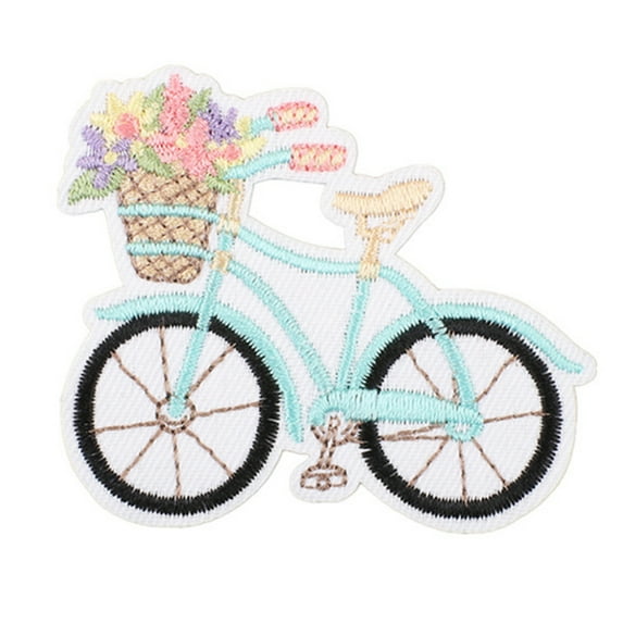 Embroidered Patches Flowers Repair Patches Iron On Patches Applique ...