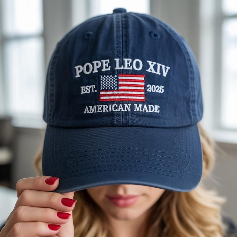 Embroidered Pope Leo Xiv Hat, Vatican Catholic Cap, Christian Quote ...