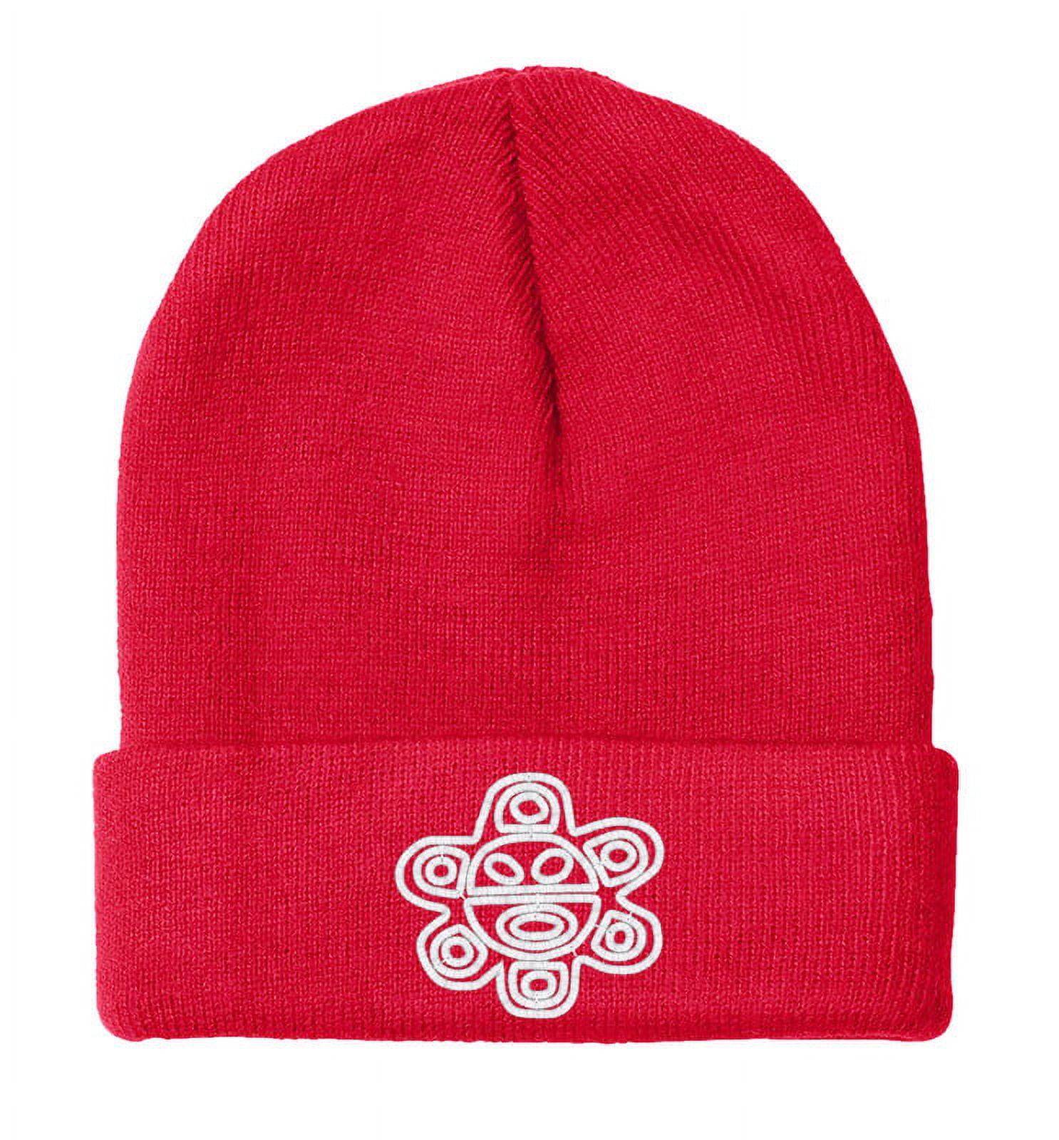 Embroidered Puerto Rican Taino SUN Logo Hat-EM-0033-Red - Walmart.com
