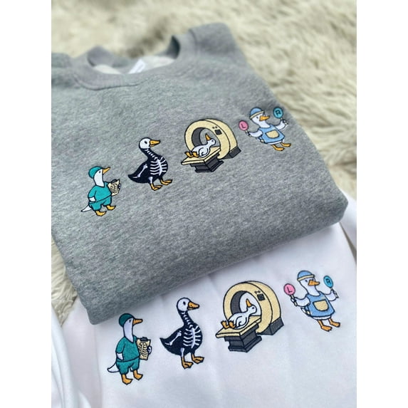 Embroidered Radiologic Technologist Goose Shirt, Simple Medical ...