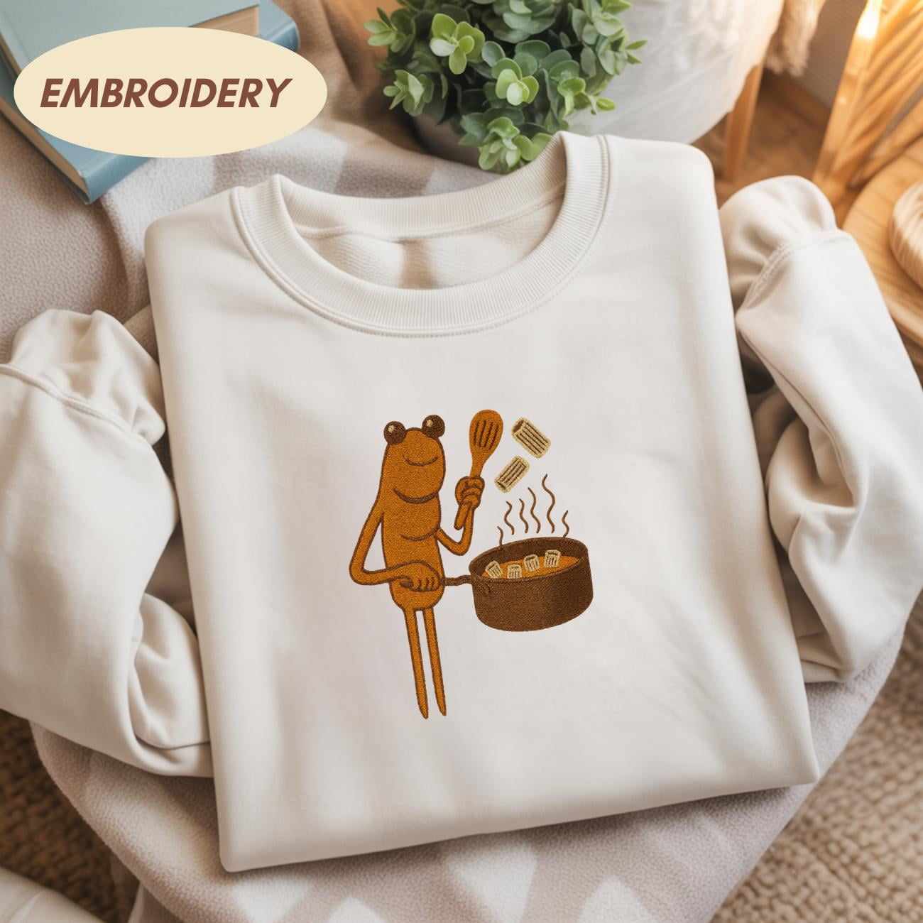Embroidered Rigatoni Pasta We ll Make Some Together Shirt, Funny Marcus ...