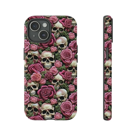 Embroidered Roses Phone Case Vintage Cottagecore Floral iPhone 17 11 12 ...
