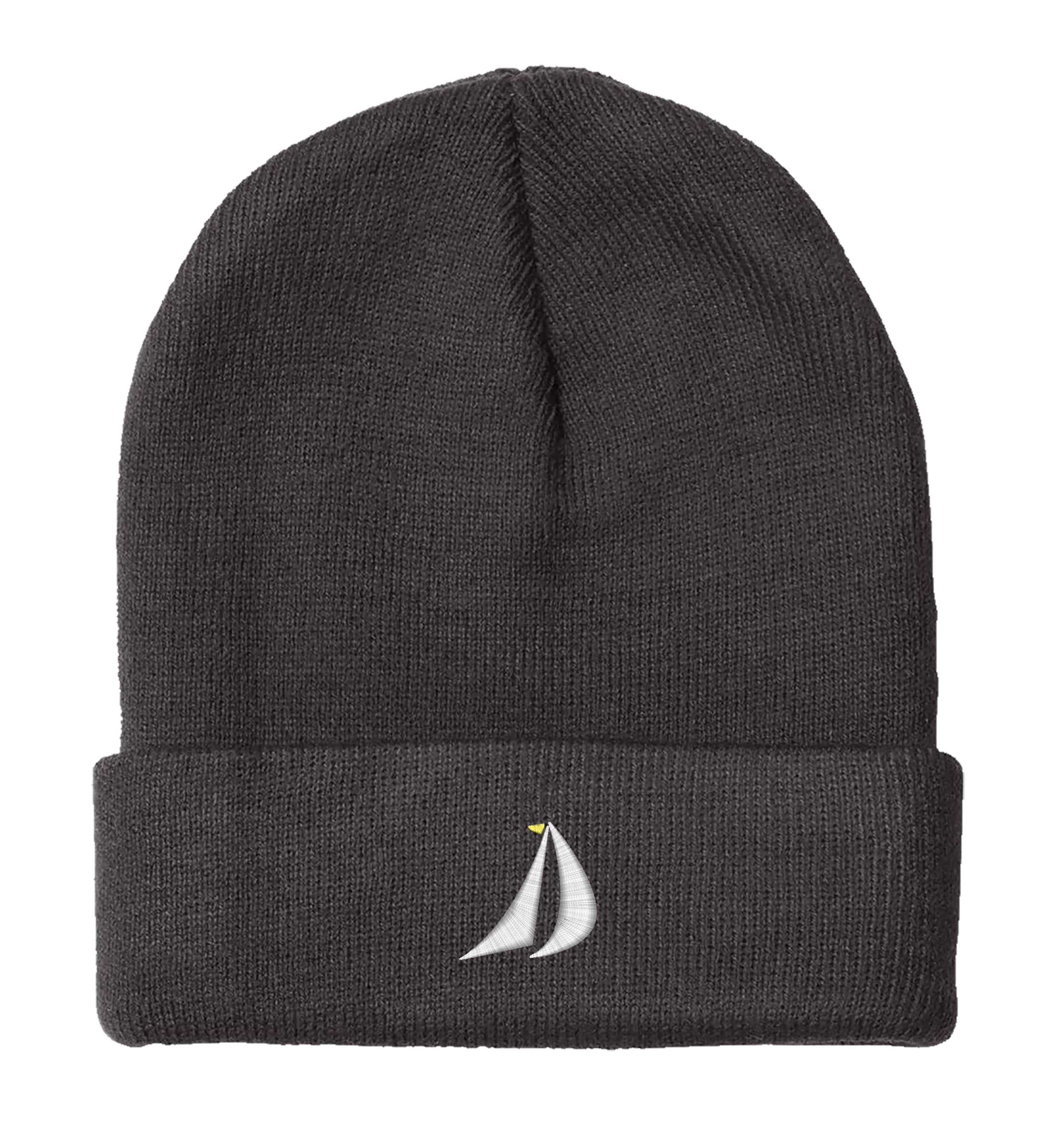 Embroidered SailBoat, Mainsail and Geneo Sailing Logo Hat-EM-0050-Black ...