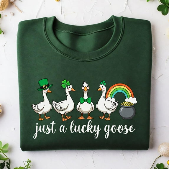 Embroidered St Patrick's Day Sweatshirt, Irish Gift, Cute St Patrick's ...