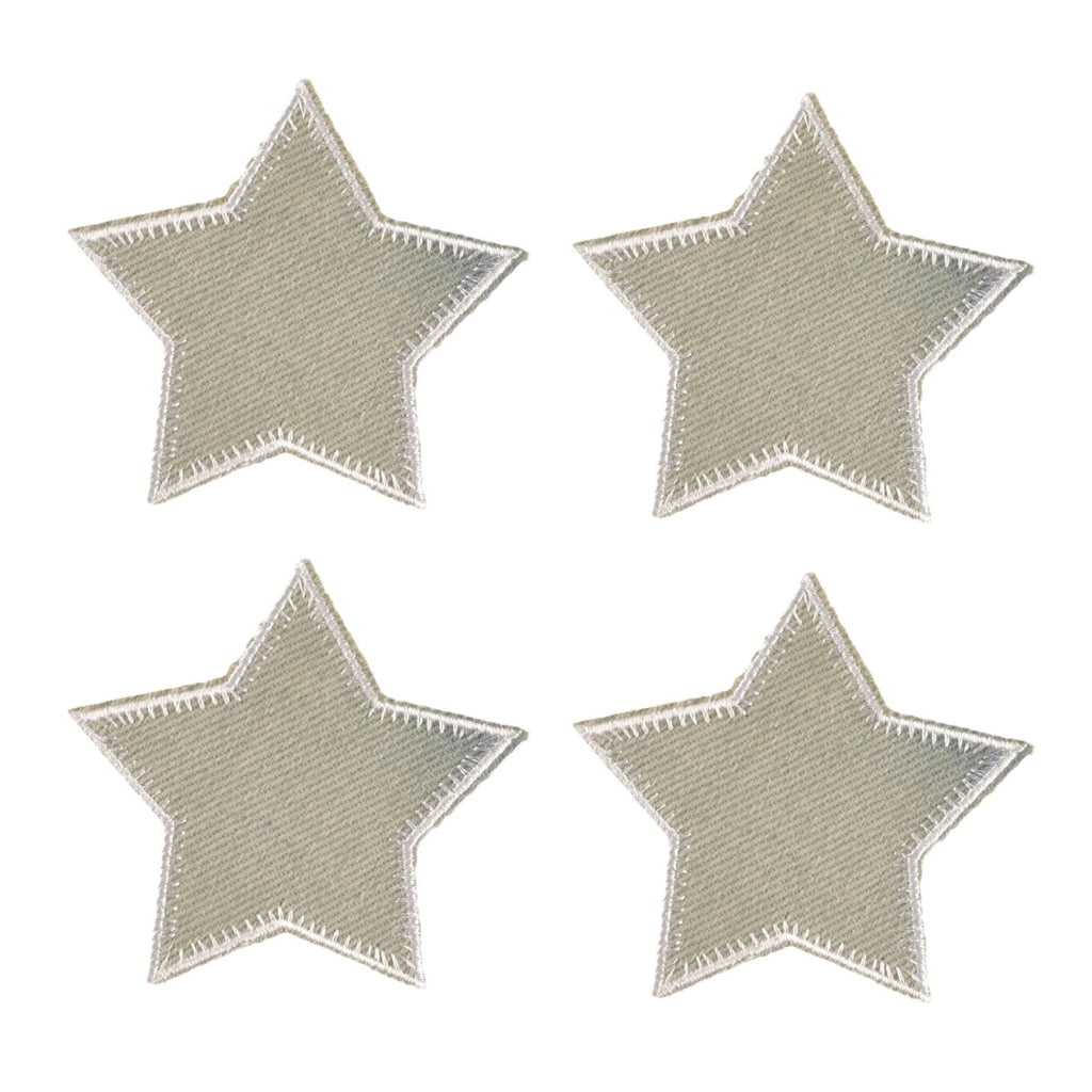 Embroidered Star Sew Patches Denims Trimmings Applique for Wedding ...