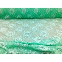Stretch Lace Apparel Fabric Sheer Ivory Metallic Floral PP32 - Walmart.com