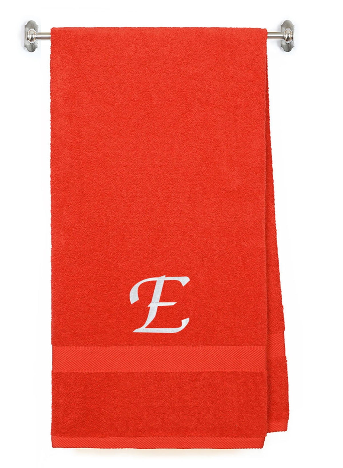 Embroidered Terry Cotton Bath Towel for Bath, Shower - Personalized ...