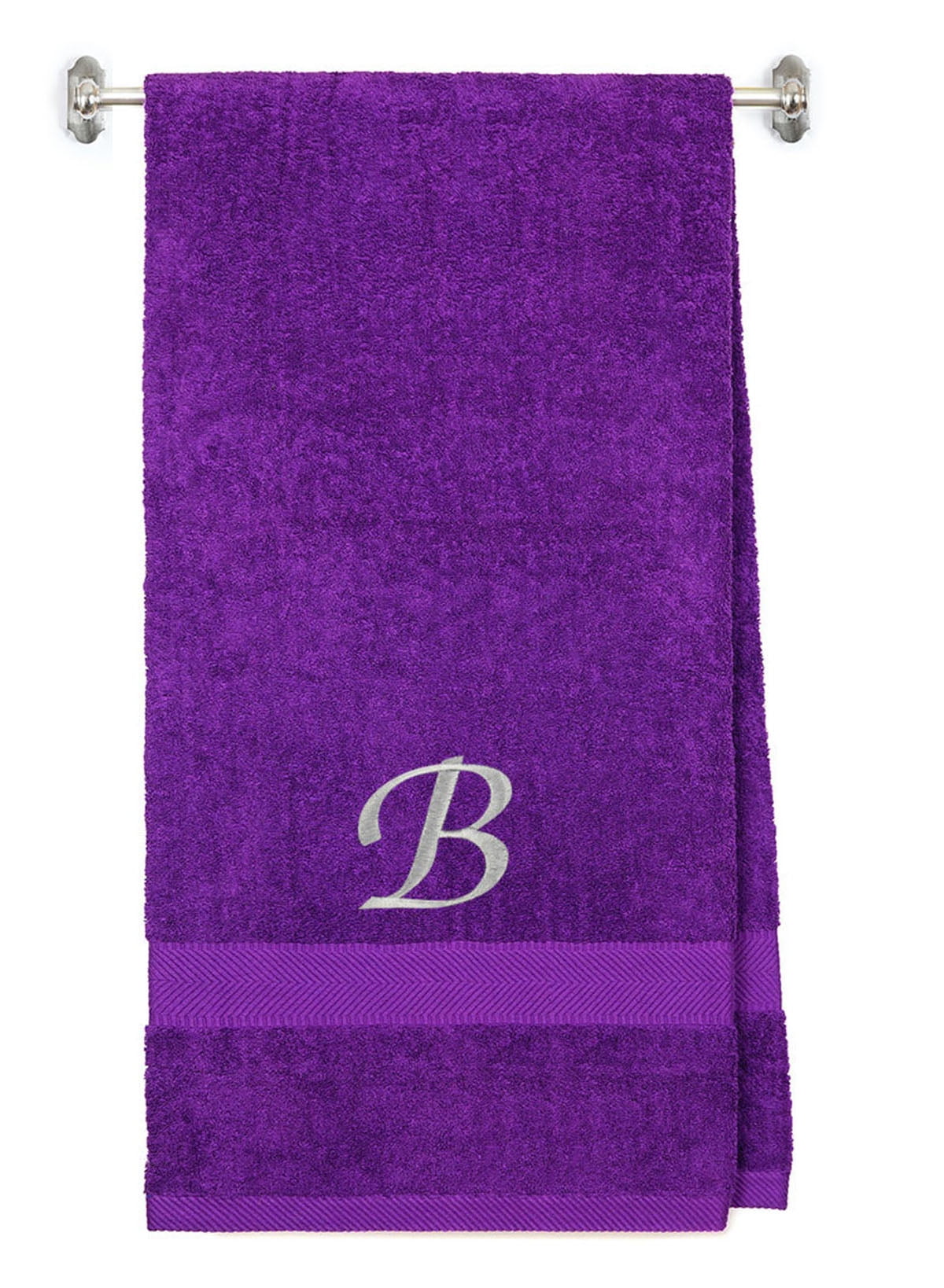 Embroidered Terry Cotton Bath Towel for Bath, Shower - Personalized ...