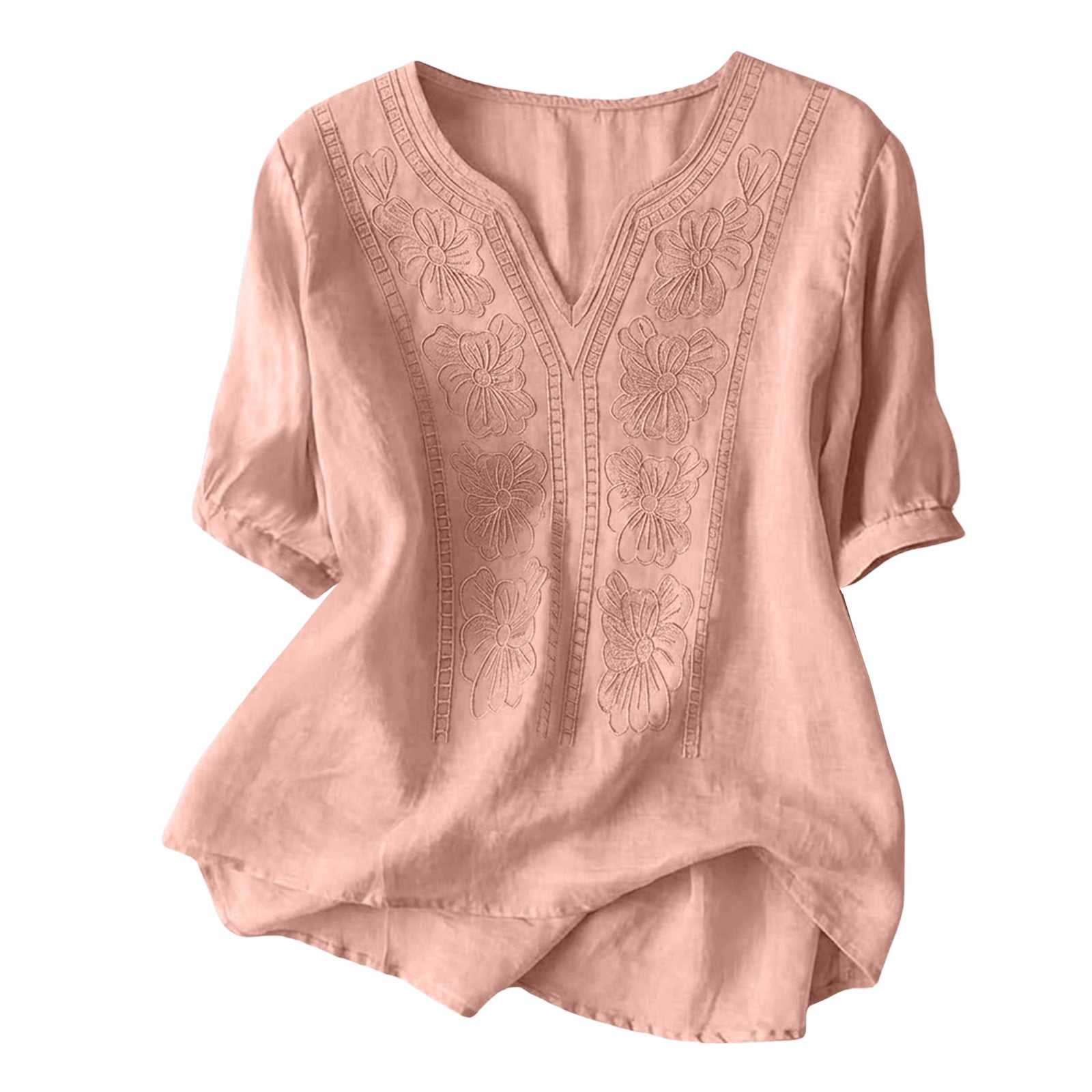 Embroidered Tops For Women，Bohemian Tops For Women Embroidered Blouses ...
