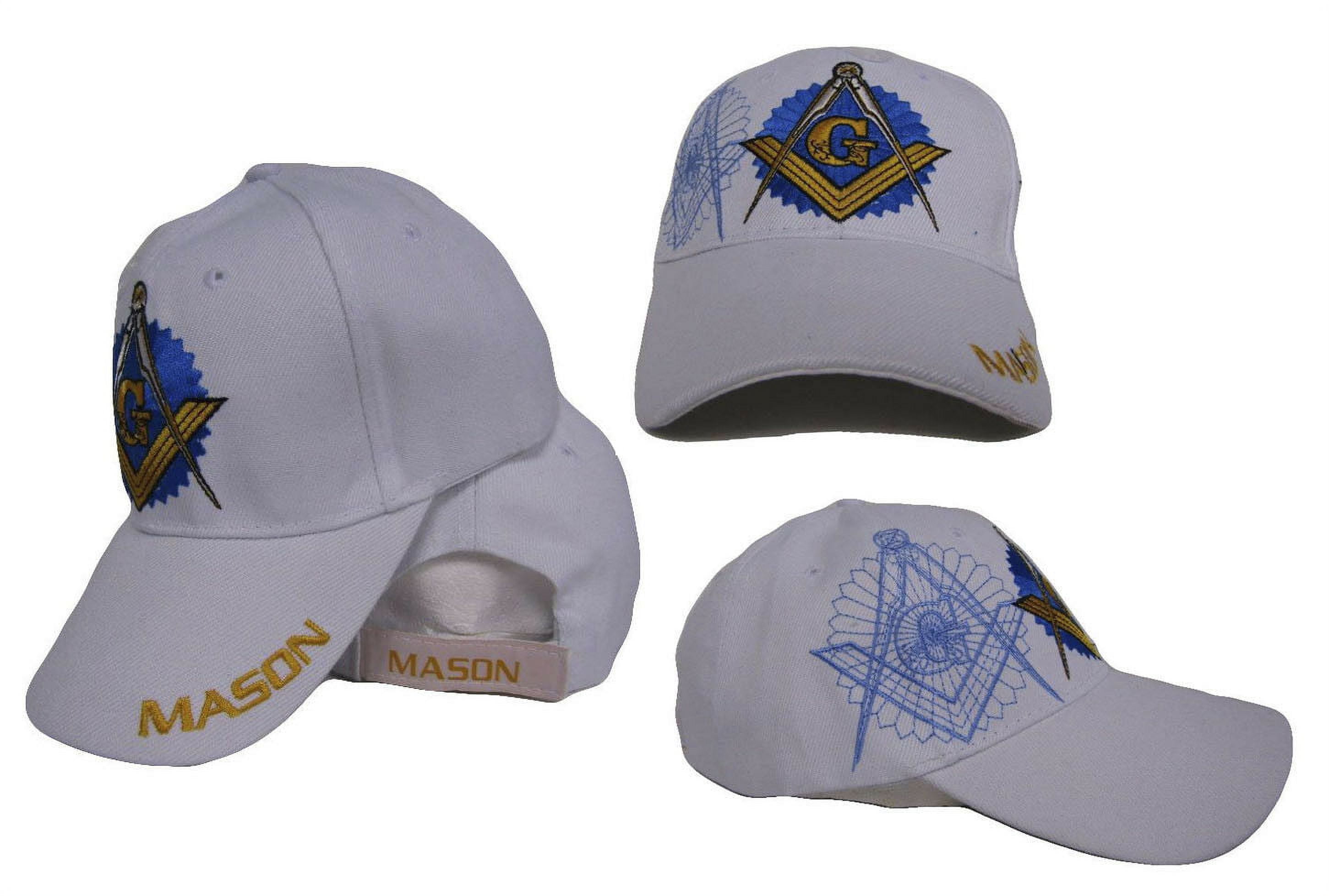 Trade Winds Unisex Freemason Masonic Shadow Emblem Blue Baseball Cap ...
