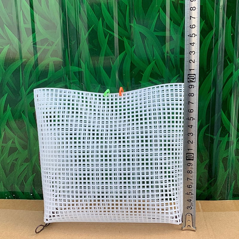 Embroidery Bucket Bag Auxiliary Knitting Sewing Weaving Plastic Mesh ...