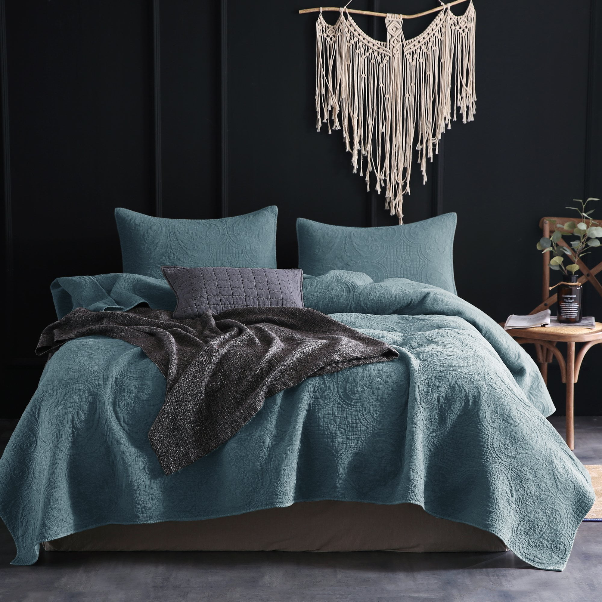 Embroidery Chic Design Quilt Set - Walmart.com