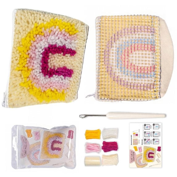 Embroidery Craft Set for Home Crafting Featuring Easy Pattern and ...