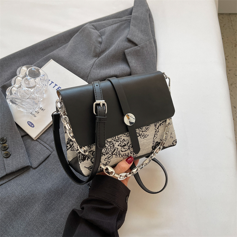 Embroidery Design Armpit Shoulder Bags for Women 2023 Trend PU Leather ...