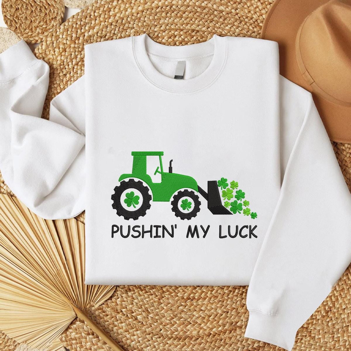 Embroidery Design : Kids St Patricks Day Embroidery, St Paddys, Tractor ...