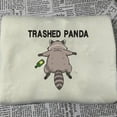 Embroidery Design : Trashed Panda Embroidery, Funny Animal Embroidery ...